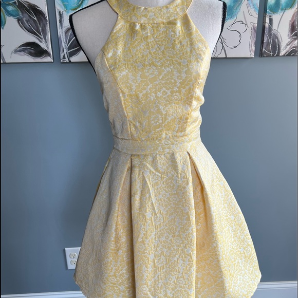 Disney | Dresses | Disney Beauty And The Beast Yellow Semi Formal Dress ...